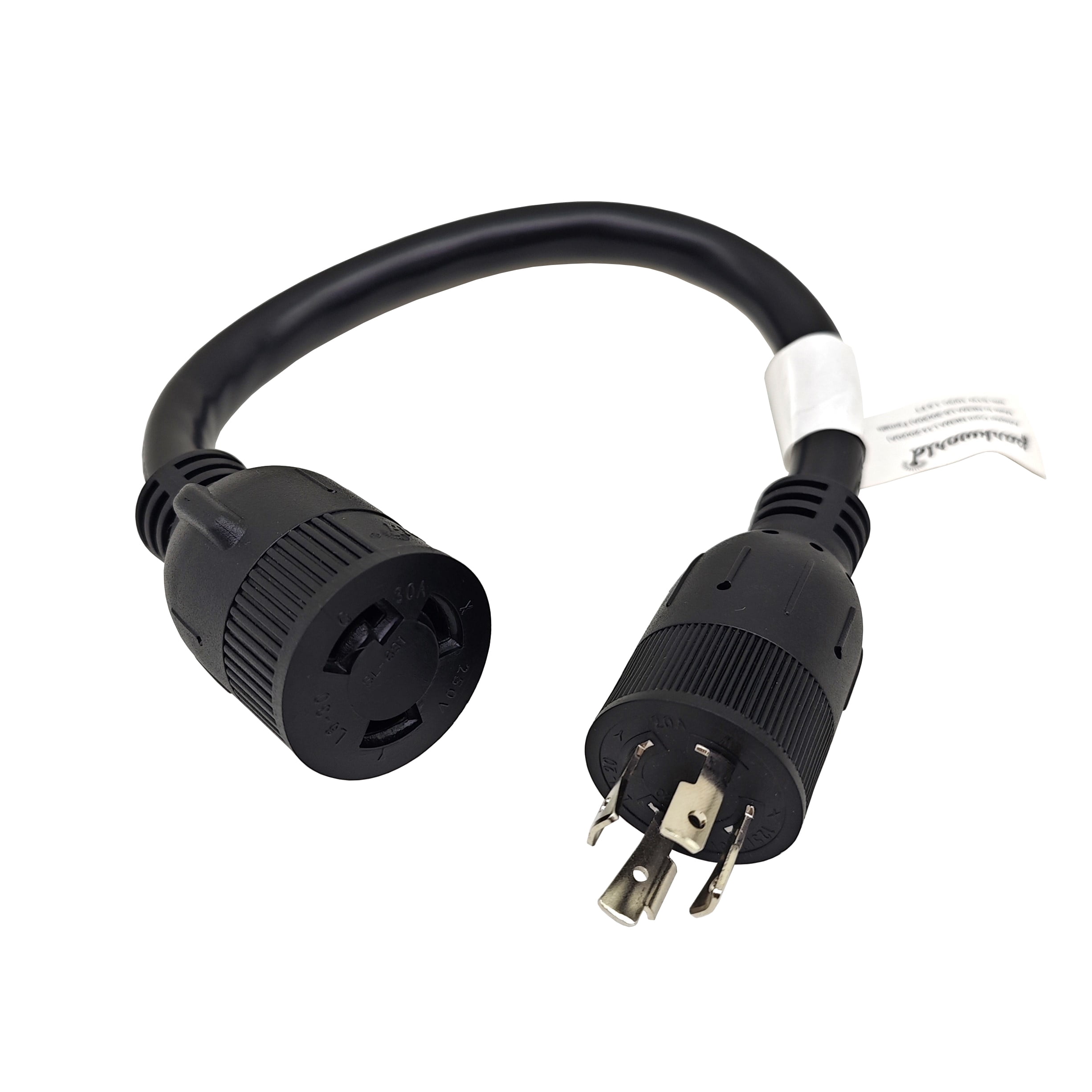 Parkworld 60035 Power Adapter cord 4-Prong Generator 20A Locking L14-20 ...