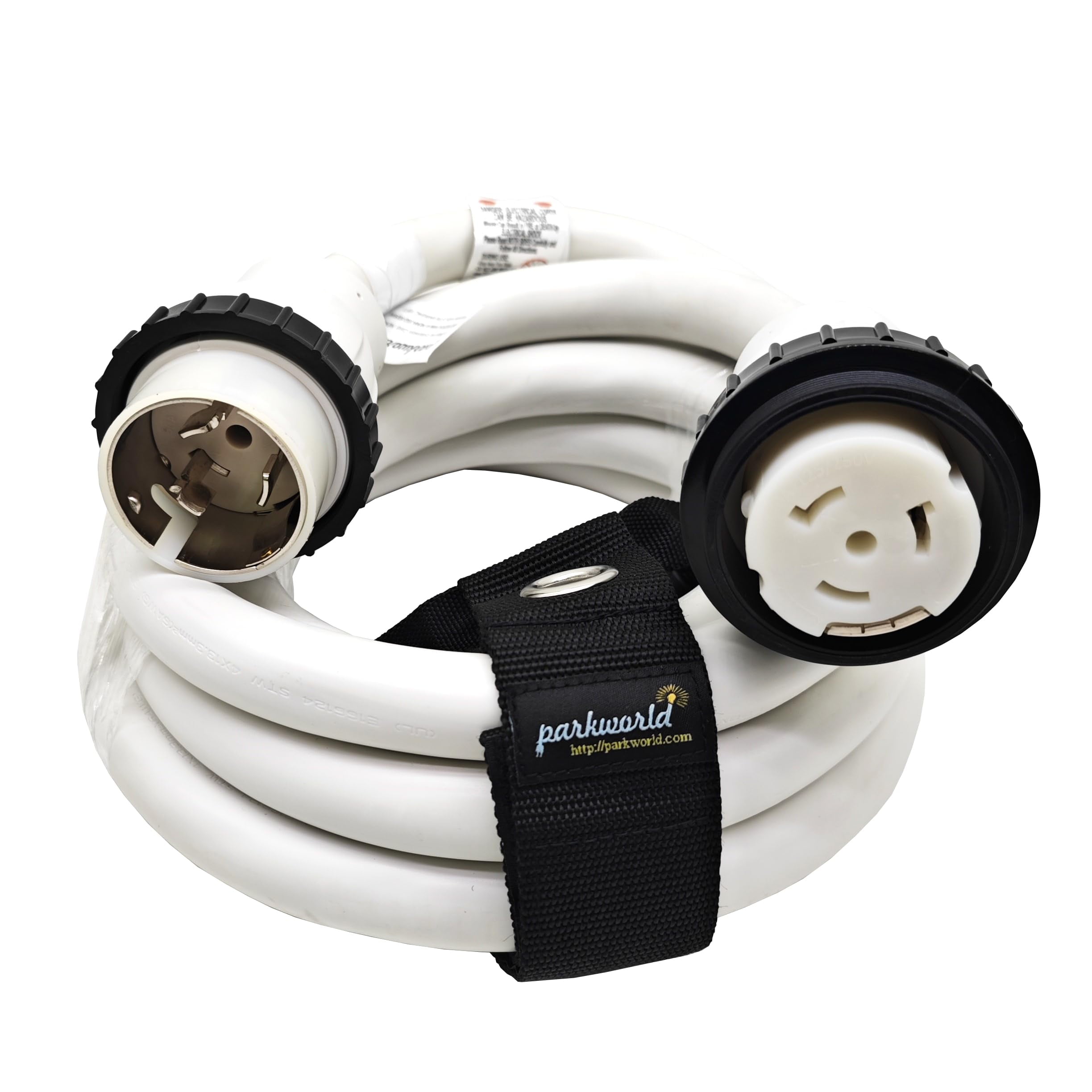 Parkworld 60929W Marine Shore Power Extension Cord 50 AMP SS2-50P to ...