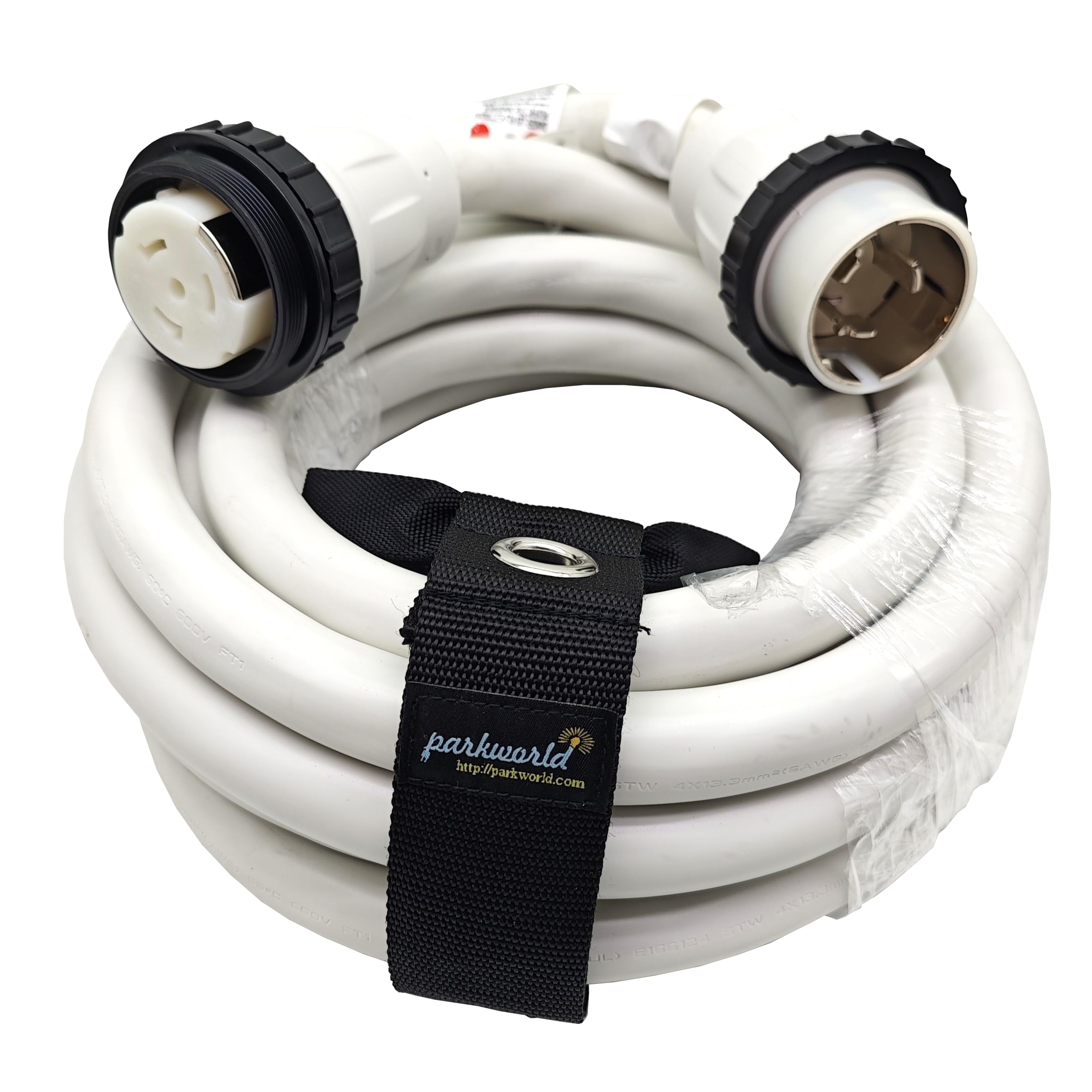 Parkworld 60936W Marine Shore Power Extension Cord 50 AMP SS2-50P to ...