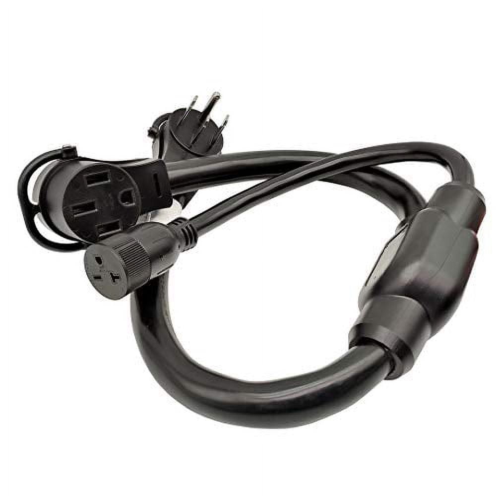 Parkworld 61506 4-Prong RV Splitter, NEMA 14-50P Male Plug to 14-50R ...