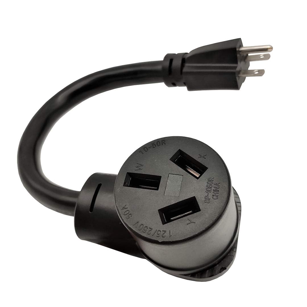 Parkworld Adapter Cord, 3-Prong Plug NEMA 6-15P to 10-50R for Stove ...
