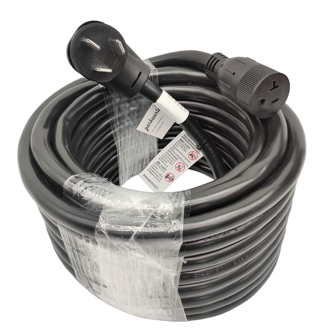 Parkworld 61674 Adapter Cord Electric Range Plug NEMA 10-50P to 5-20R T ...