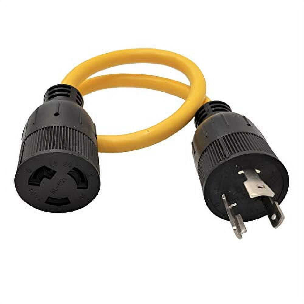 Parkworld 61773 NEMA L5-20P to L6-20R Adapter Cord, Twist Lock L5 20A ...