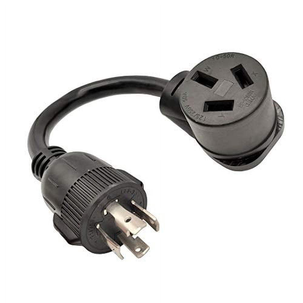 Parkworld 61810 Adapter Cord 4 Prong Generator Plug L14-30P to 10-50R ...