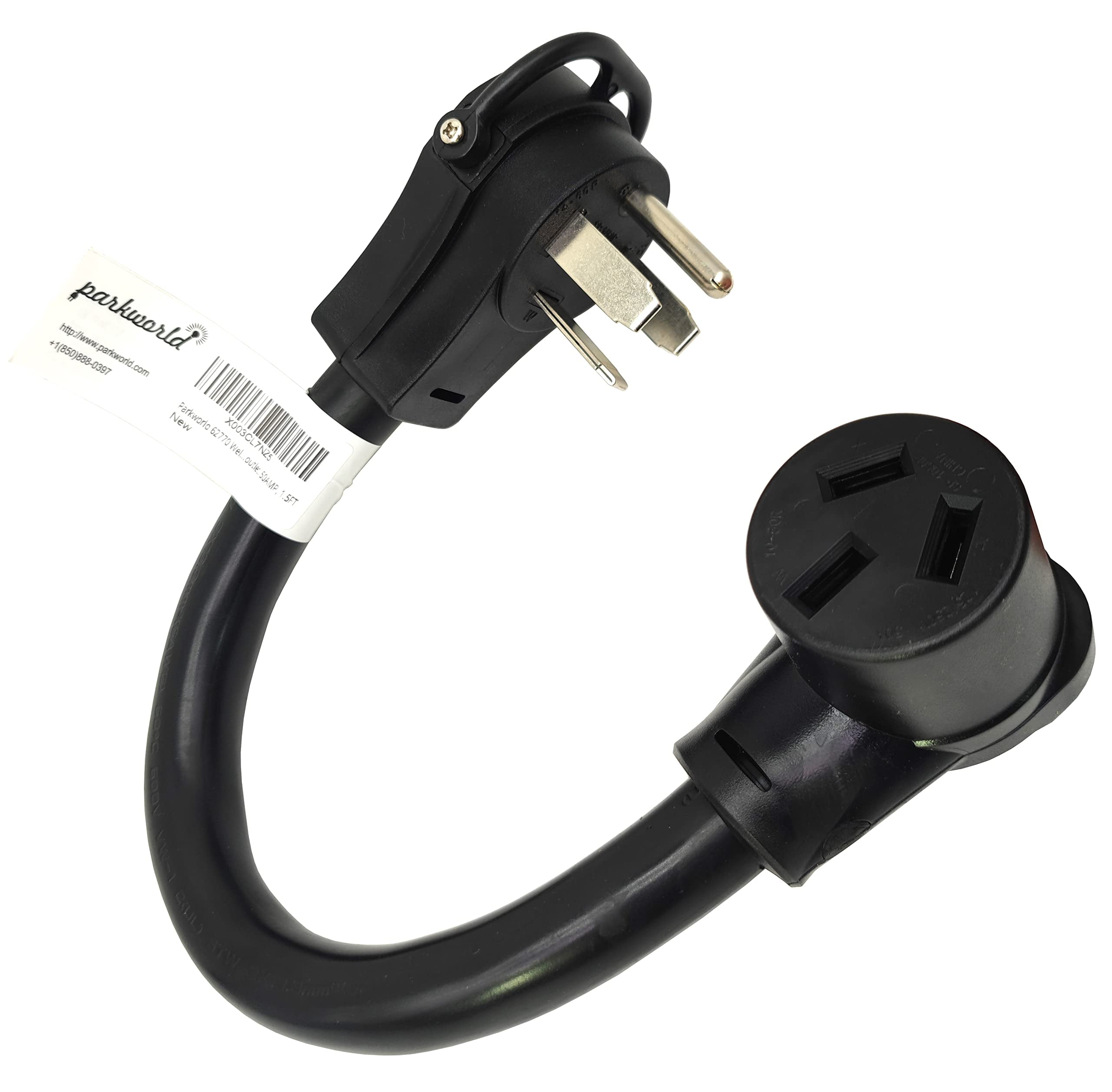 Parkworld 62770 Welder Adapter Cord Welding Plug NEMA 14-60P to 10-50R ...