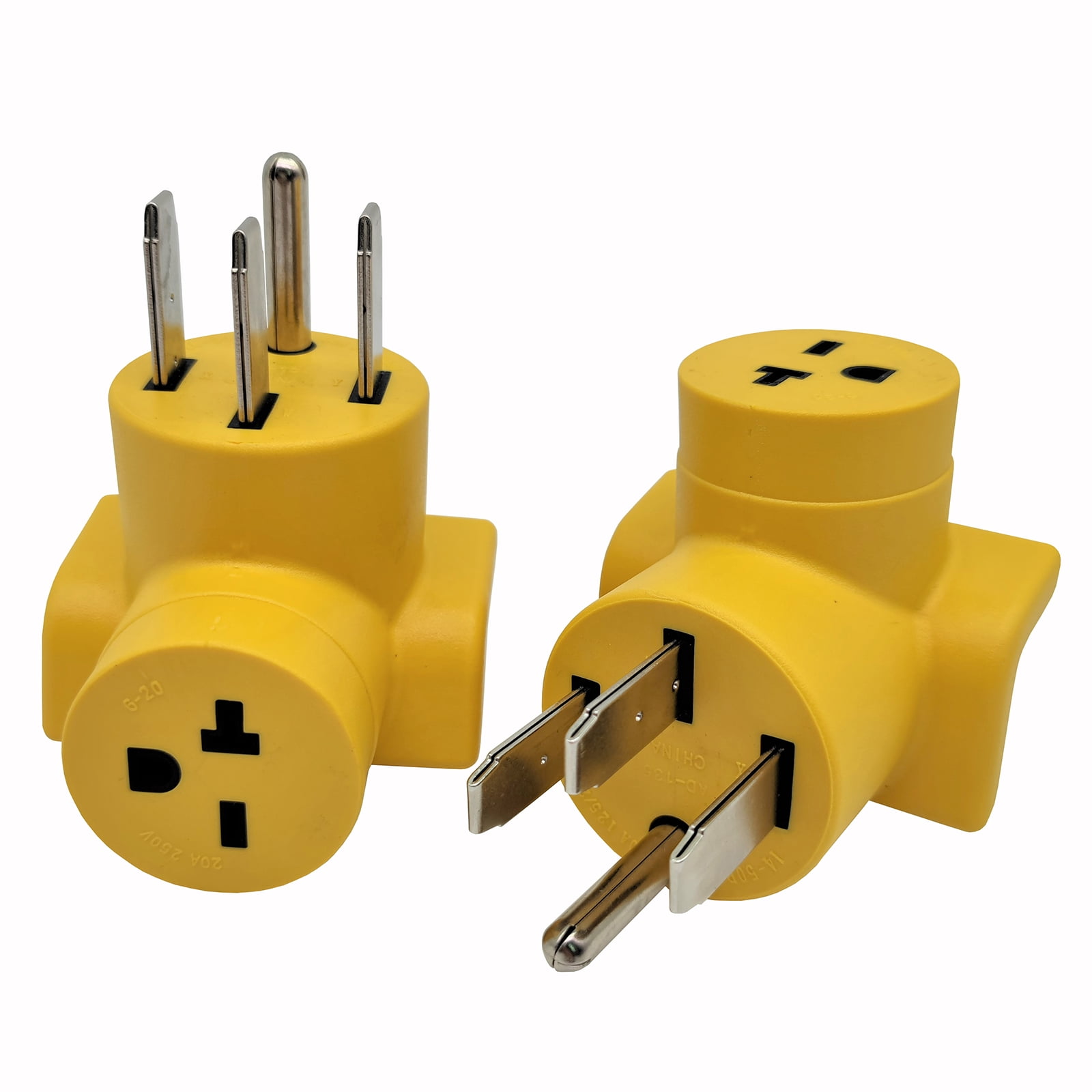 Parkworld 62824 NEMA 14-50P to 6-20R T-Blade 6-15R One Piece Compact ...