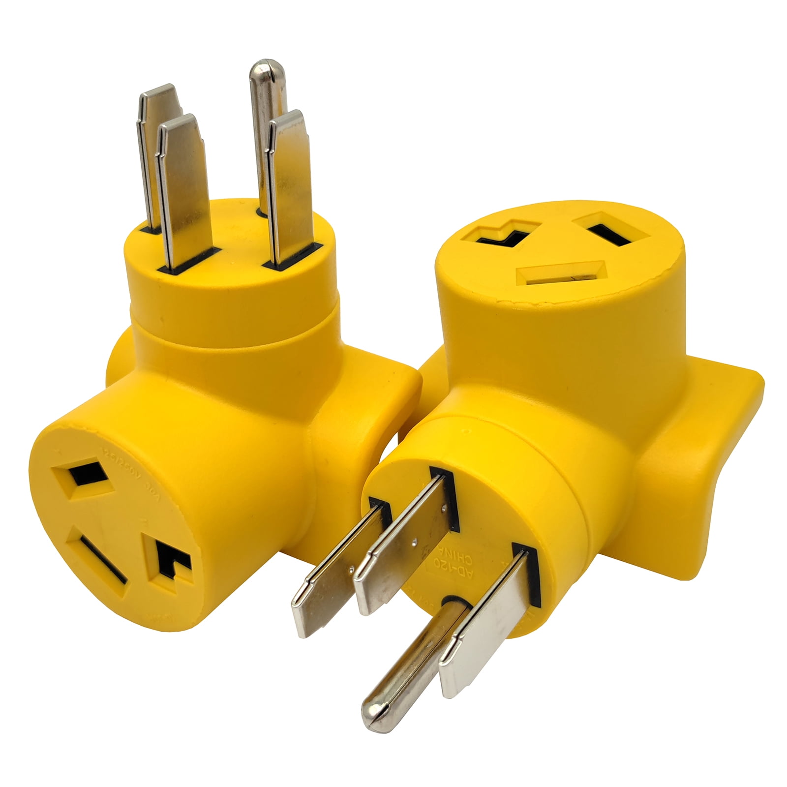 Parkworld 62855 NEMA 14-50P to 10-30R One Piece Compact Adapter RV to ...