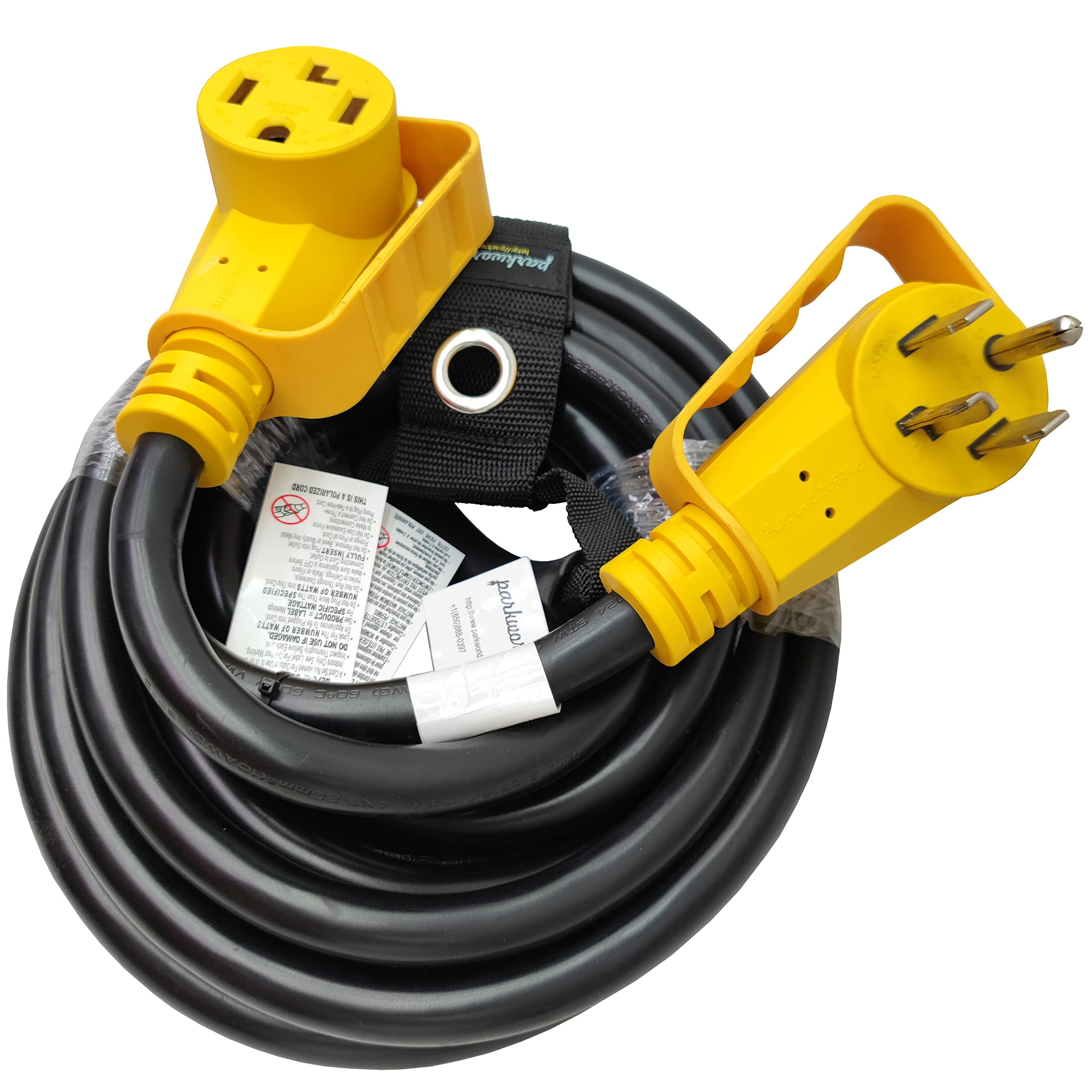 Parkworld 66068 EV Extension Cord, Dryer 4-Prong NEMA 14-30 Extension ...