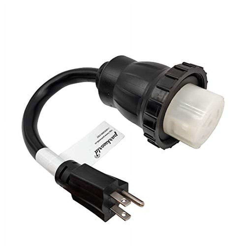Parkworld 68369 Shore Power Adapter Cord Household 15A Male 5-15P to ...