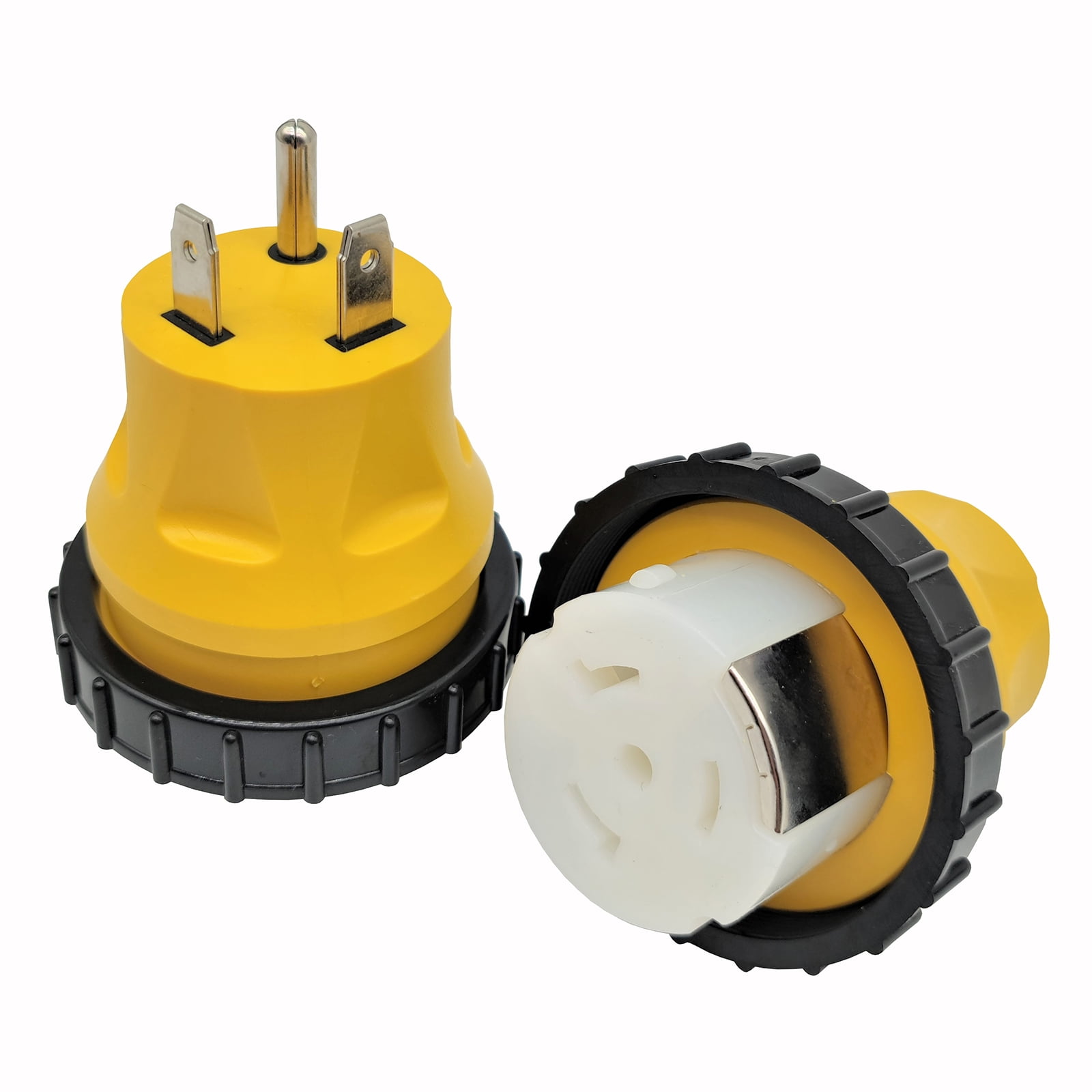 Parkworld 691722 RV Adapter RV 30A TT-30P male to Shore Power 50A SS2 ...