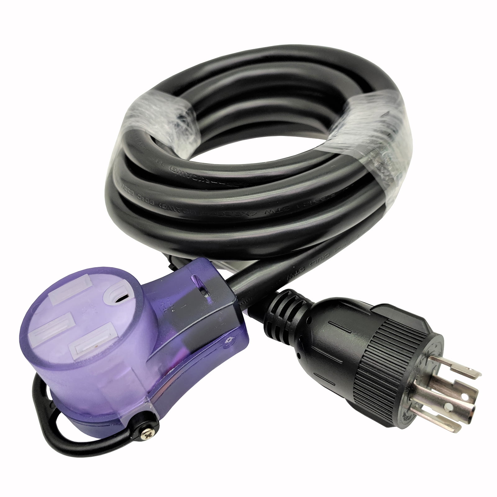 Parkworld 691845B Power Adapter cord 4-Prong Generator 30A Locking L14 ...