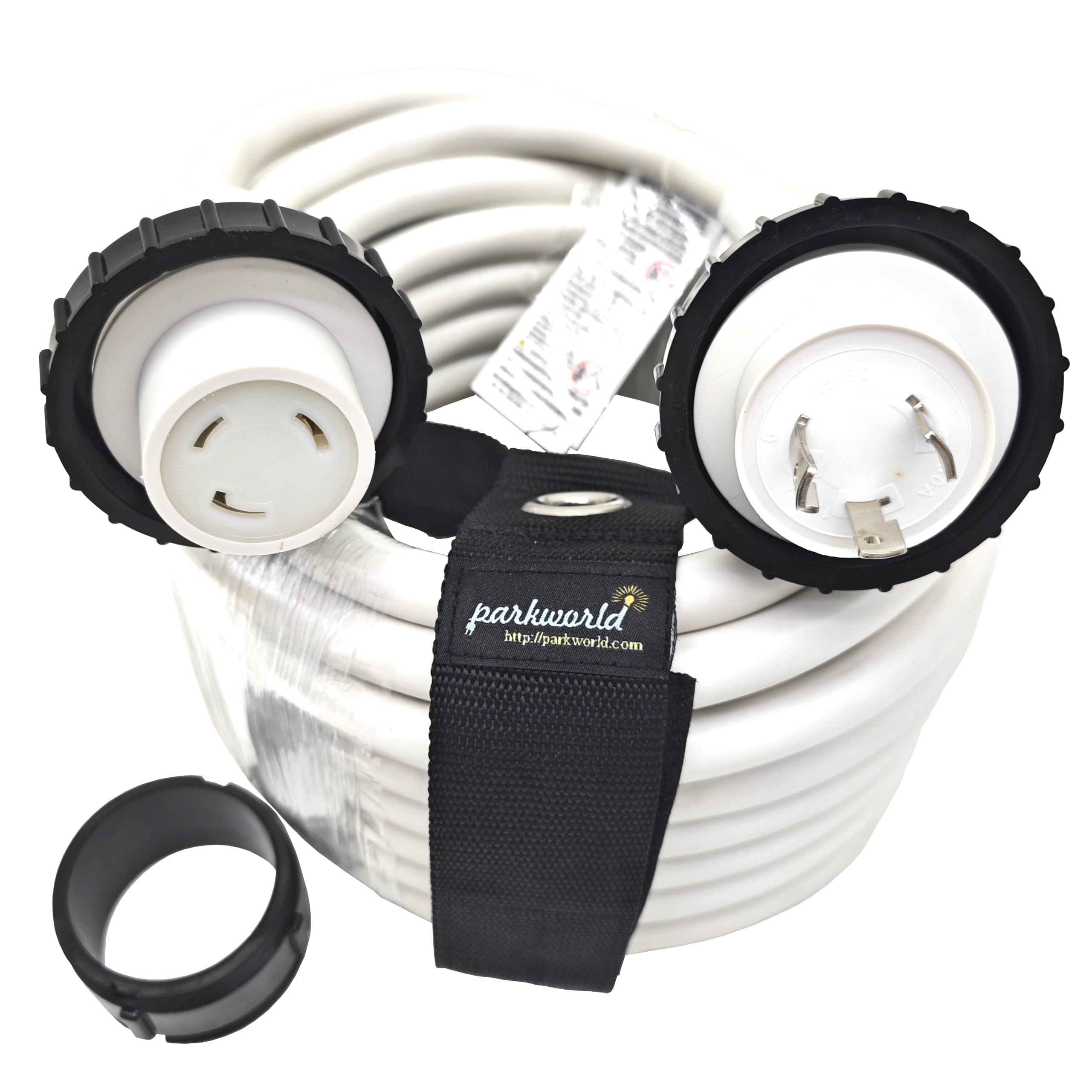 Parkworld 692316W RV / Marine 30 amp Shore Power Extension Cord NEMA L5 ...