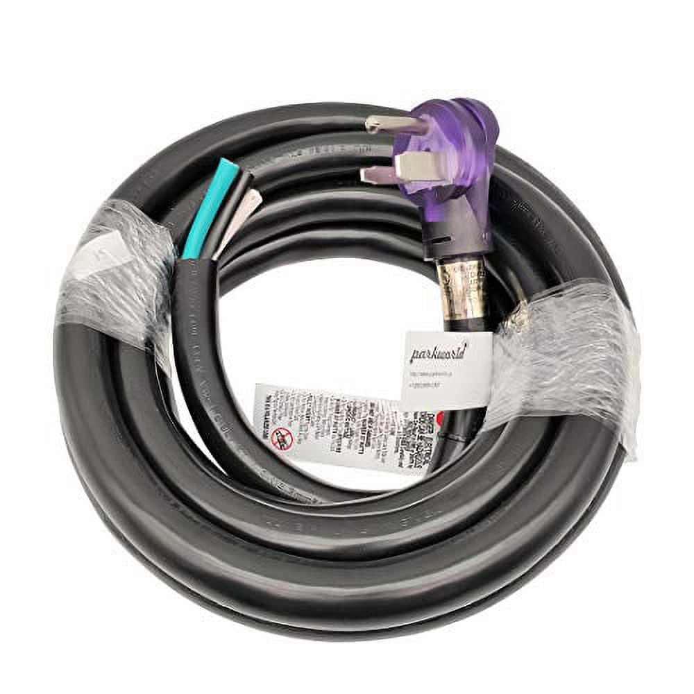 Parkworld 69748 Extension Cord NEMA 6-50 Plug Male with STW (3) 6AWG ...