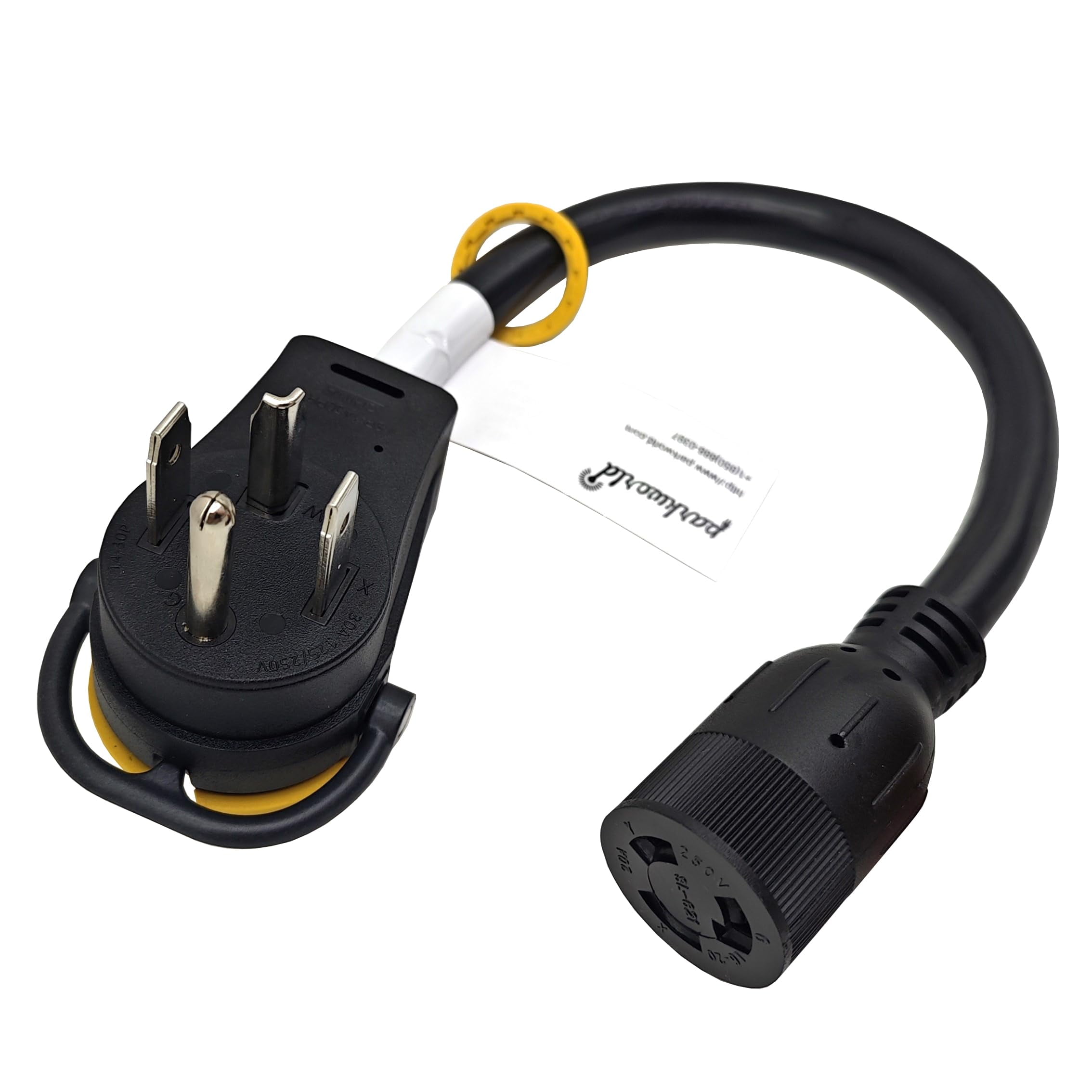 Parkworld 79445 Dryer Piggy-Back Adapter Splitter Cord NEMA 14-30P to ...