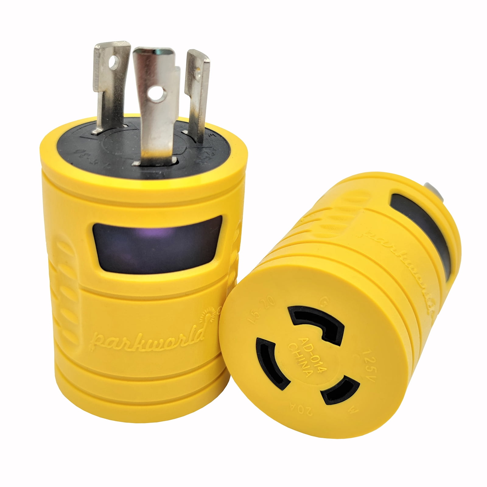 Parkworld 884906 Generator Power Adapter 3-Prong 30 AMP Locking L5-30P ...