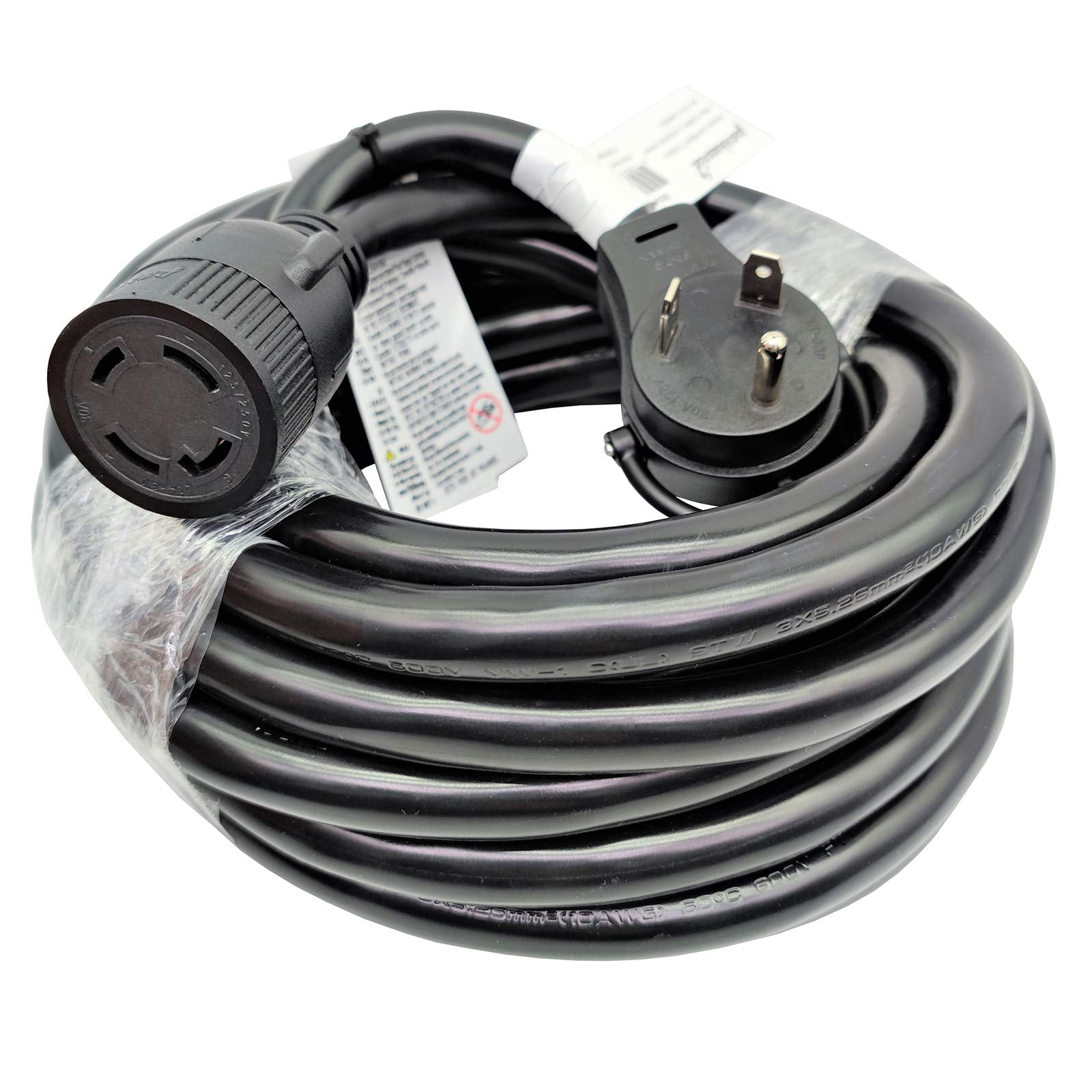 Parkworld 885446D NEMA TT-30P to L14-30R Adapter Cord, RV 30A TT-30 ...