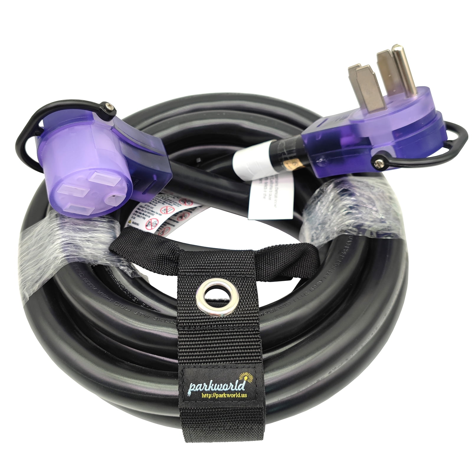 Parkworld 885552 RV 50A Extension Cord, NEMA 14-50 Extension Cord, 14 ...