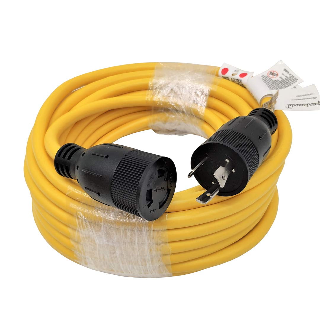 Parkworld 885668 NEMA L6-20 Extension Cord, Locking 3-Prong, 20 AMP ...