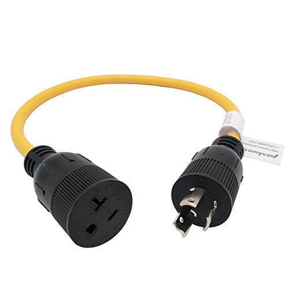 Parkworld 886351A Adapter Cord Locking L6-15 Plug to 5-15 (5-20 ...
