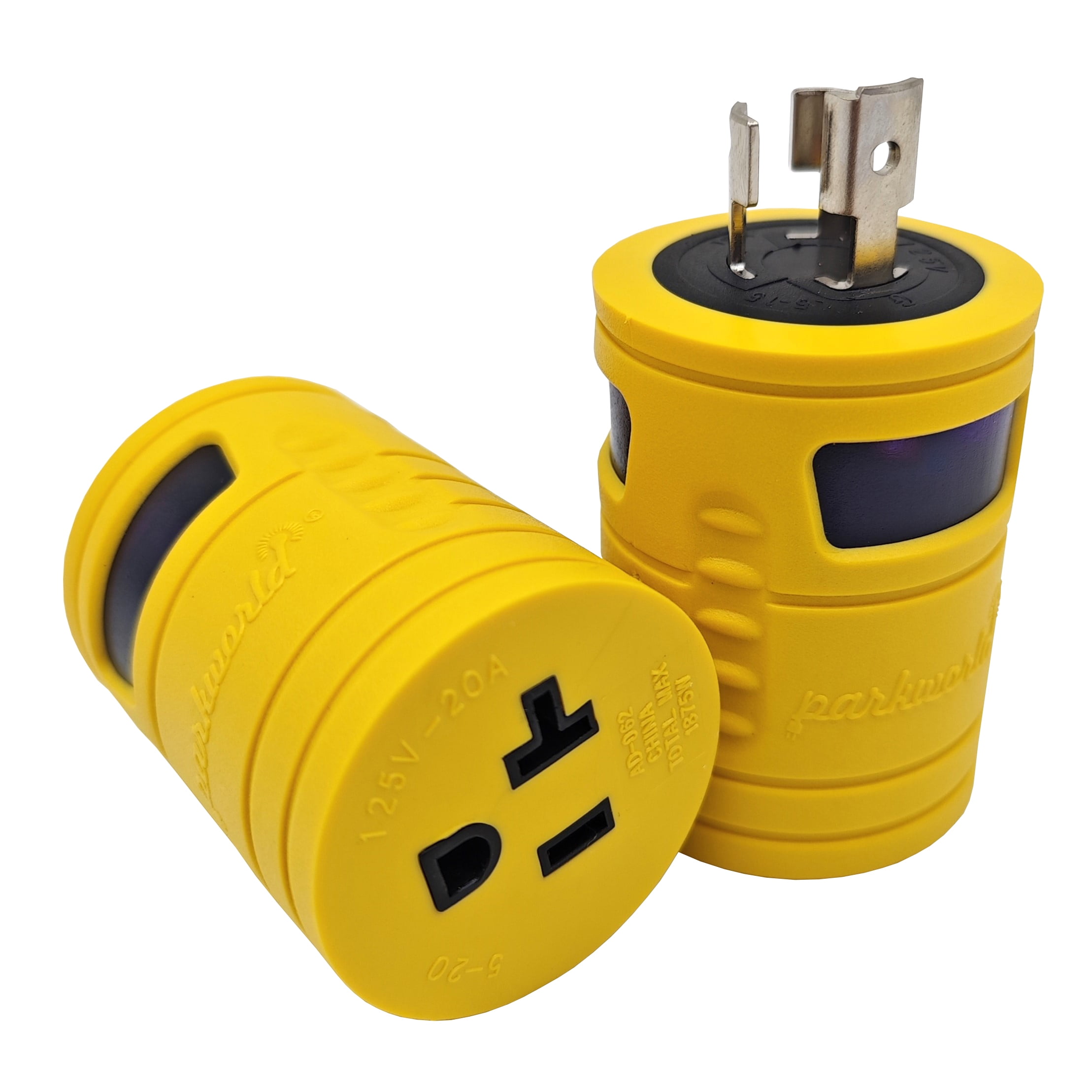 Parkworld 886375 AC Adapter Locking L5-15 Plug to Household 5-15 ...