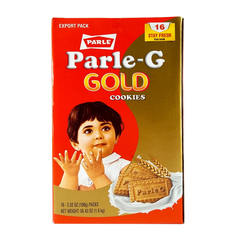 Parle-G Gold Biscuits, Sweet Wheat and Milk Snack, 1 KG, 10 Pack of ...