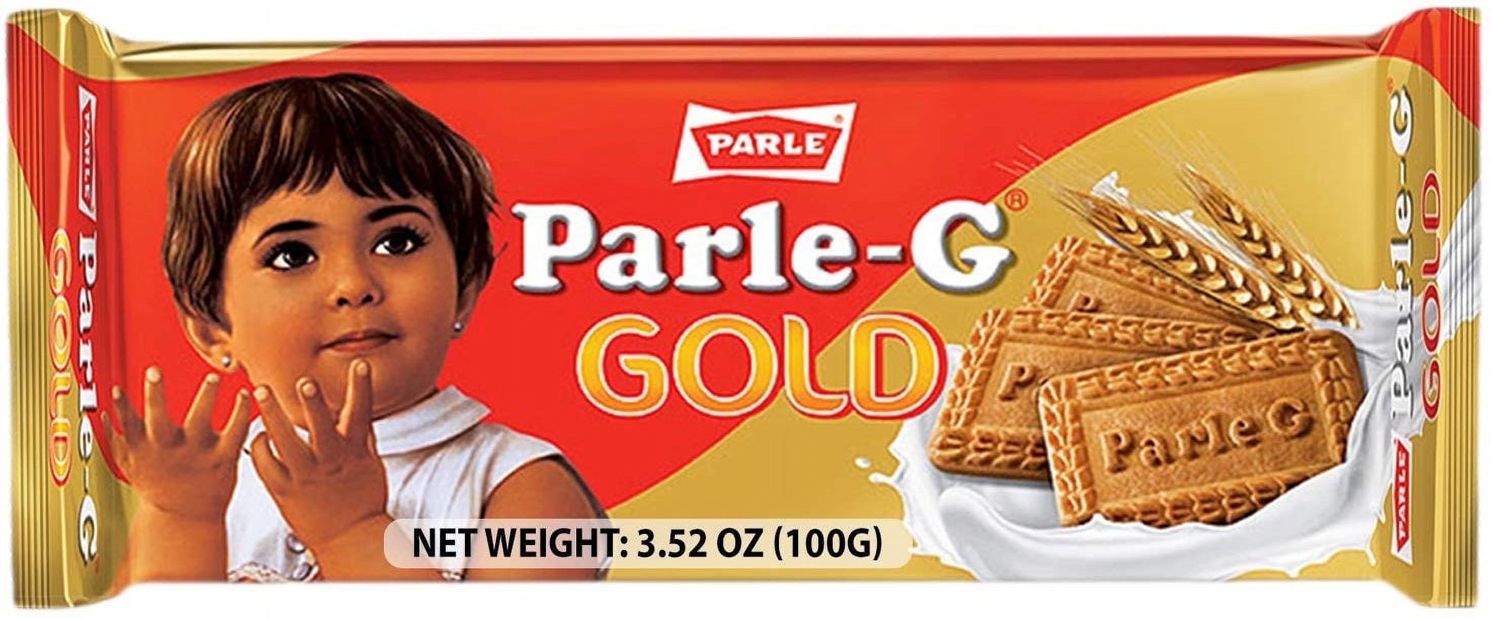 Parle-G Gold Biscuits 100 gm pack - Walmart.com