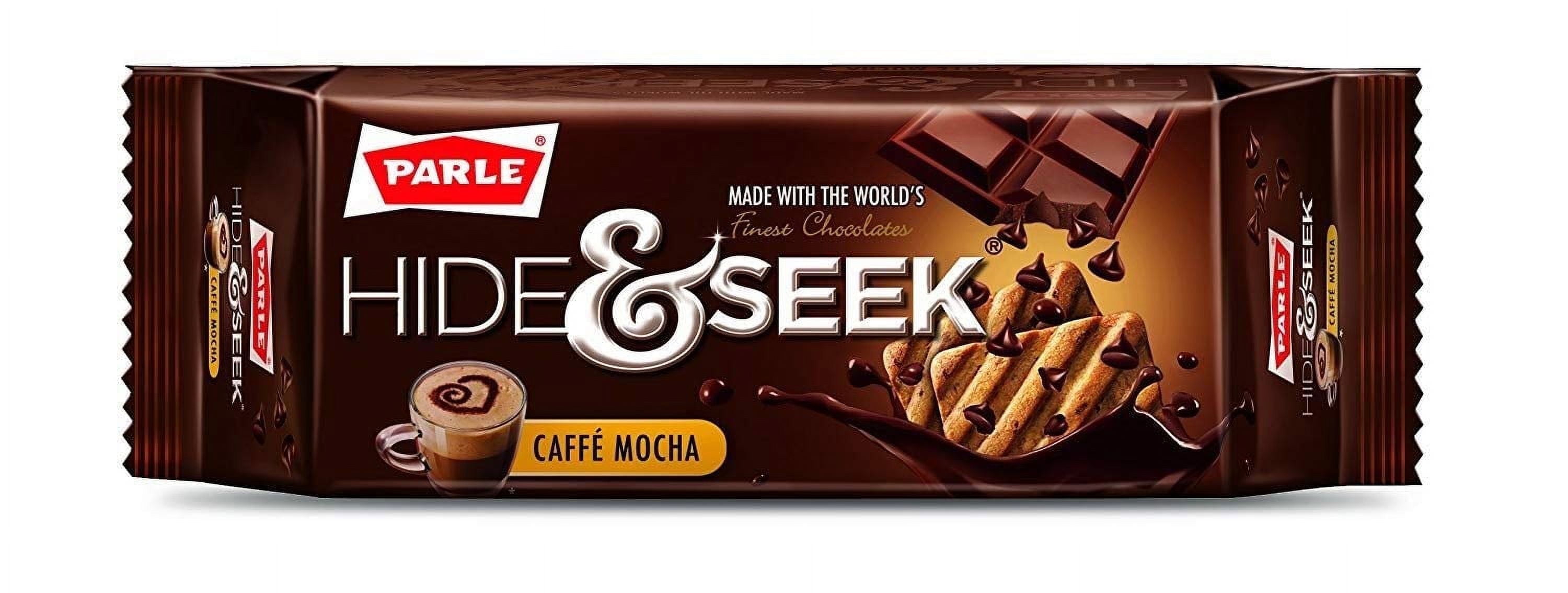 Parle Hide & Seek Caffe Mocha Chocolate Chip Cookies 2.64 oz pack Pack ...