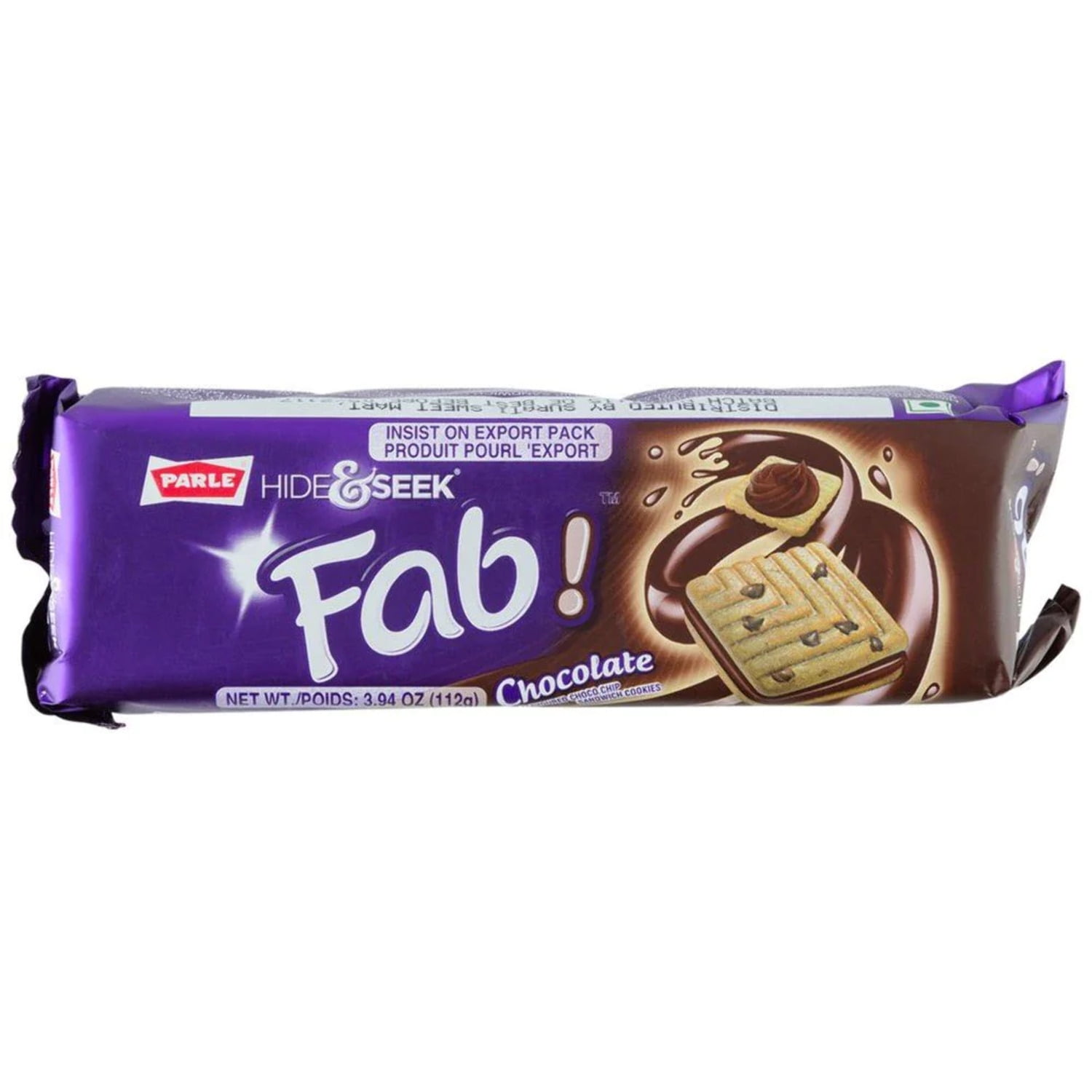 Parle Hide & Seek Fab Chocolate Cookies 112g ((Pack of 6) - Walmart.com