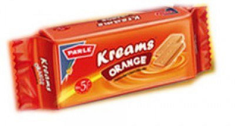 Parle Kreams Gold Orange Sandwich Cookies 2.35 oz - Walmart.com