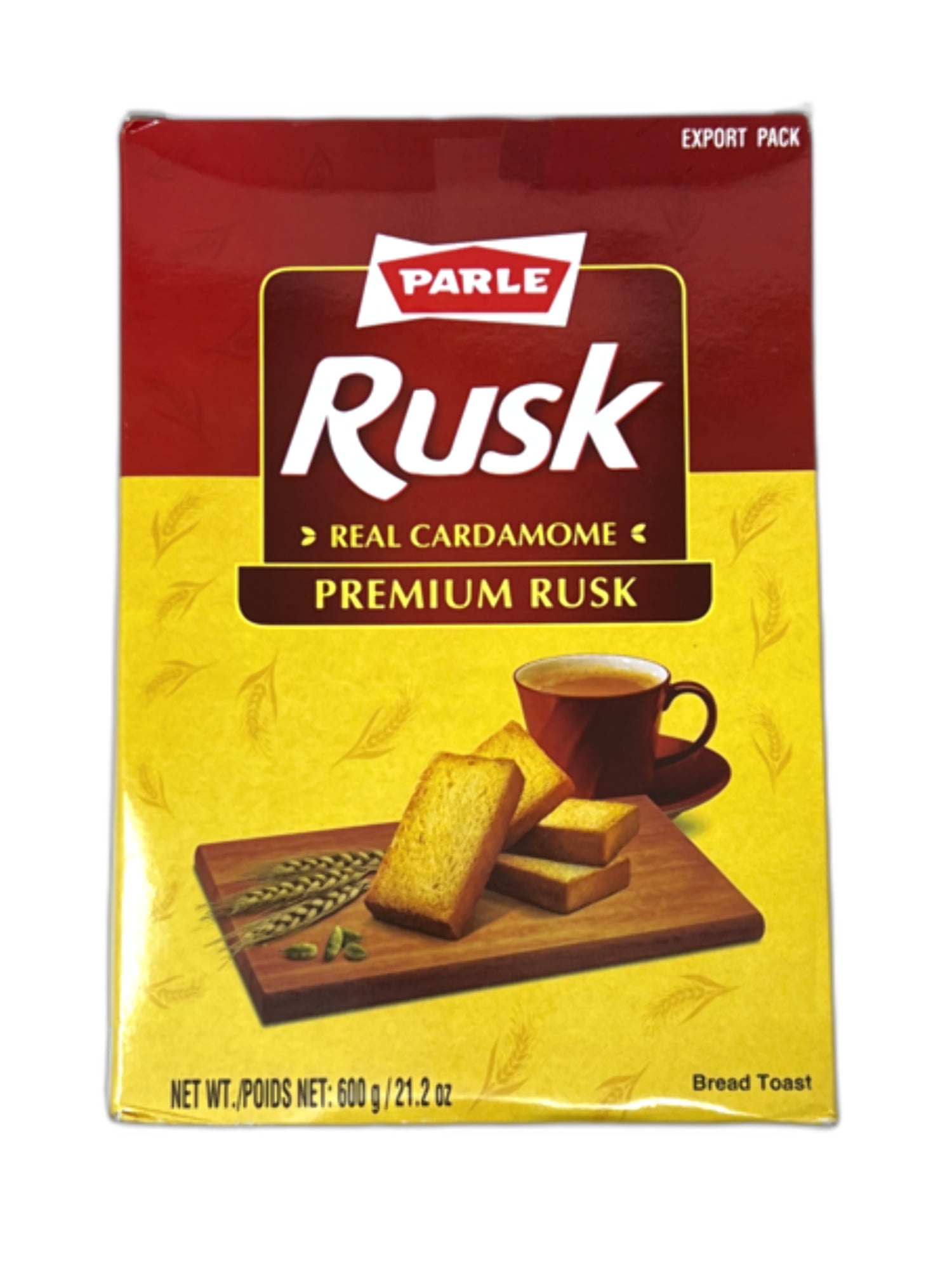 Parle Real Elaichi Premium Rusk 600 g - Walmart.com