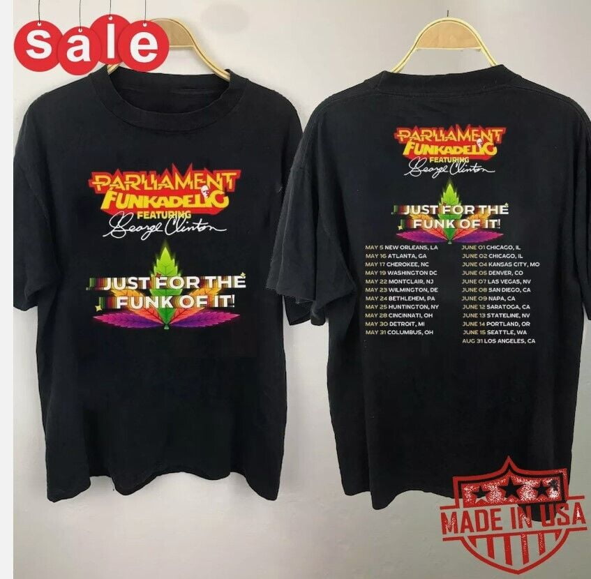 Parliament Funkadelic and George Clinton 2024 Tour Unisex tshirt ...