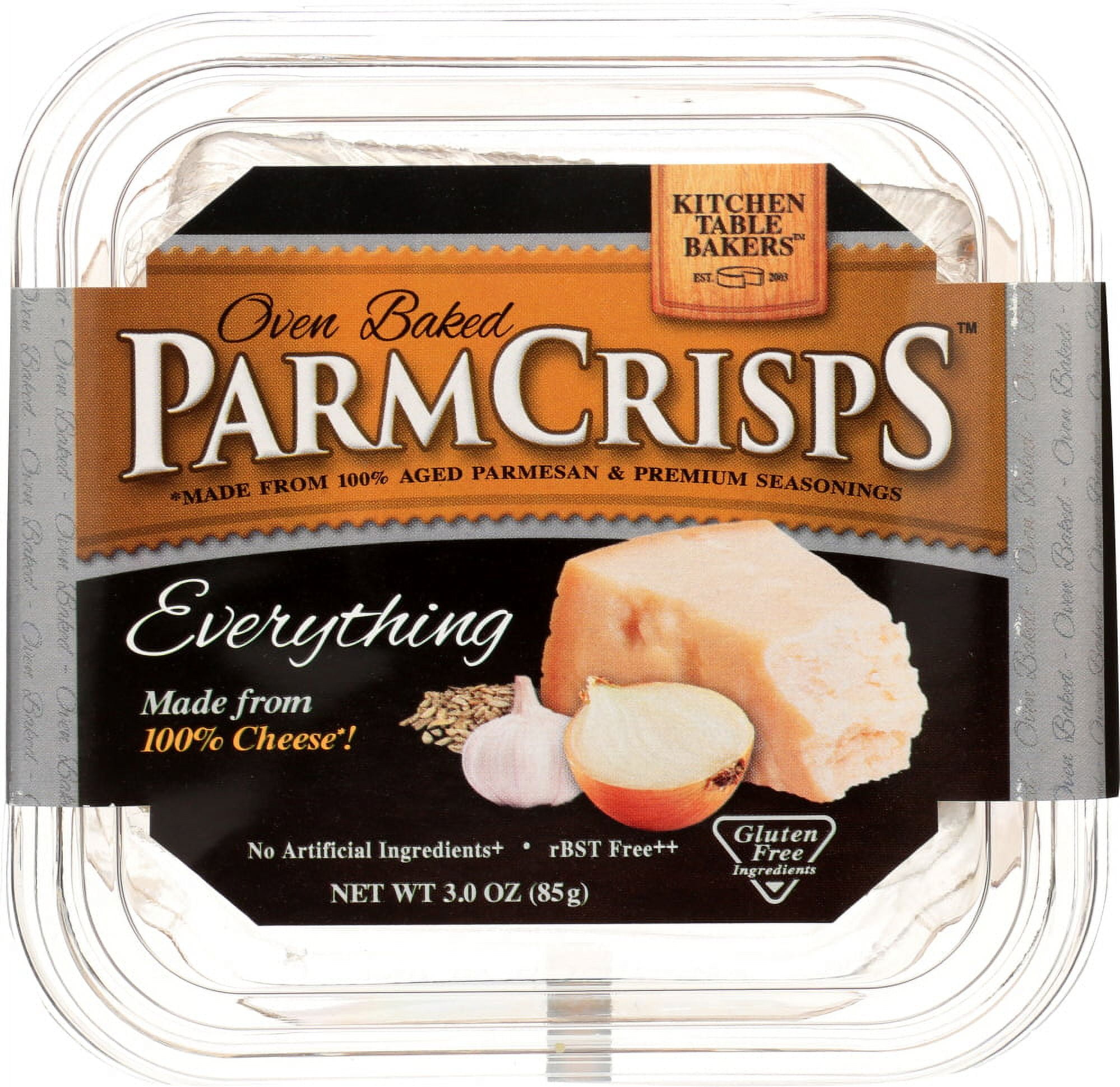 Parm Crisps Cheese Snack Everything, 3.0 OZ - Walmart.com