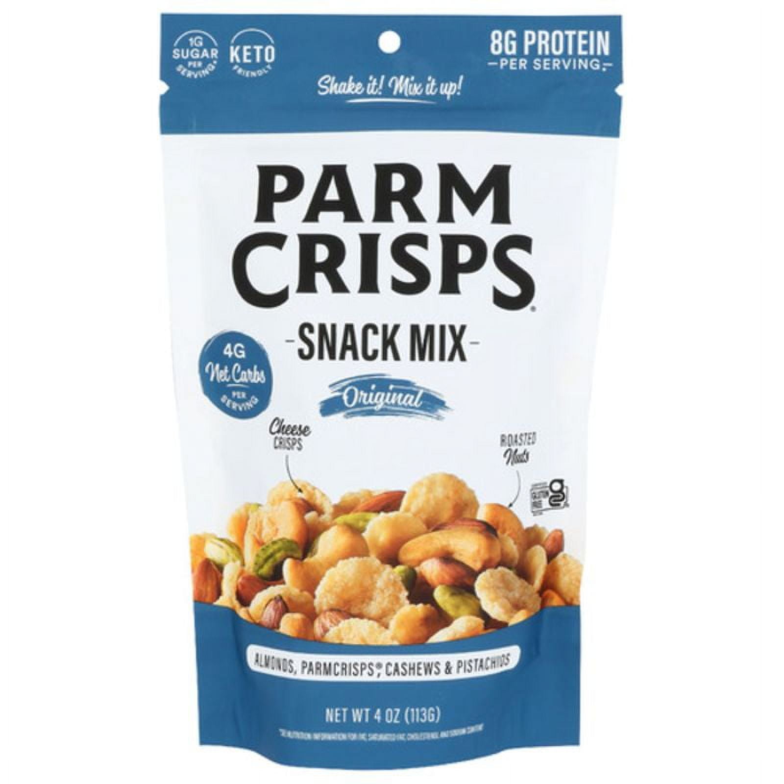 Parm Crisps Original Snack Mix 4 oz - Walmart.com