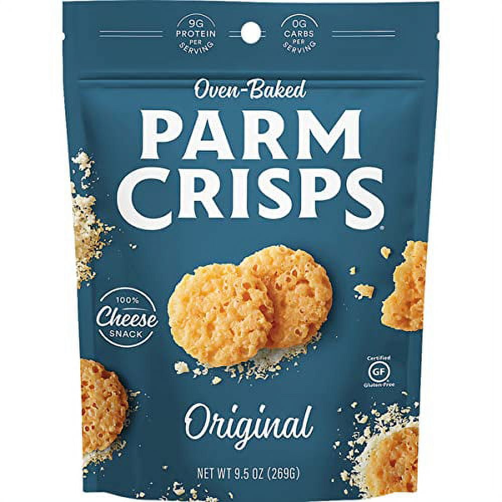 Parmcrisps Oven-Baked Original Cheese Snack, 9.5 oz - Walmart.com