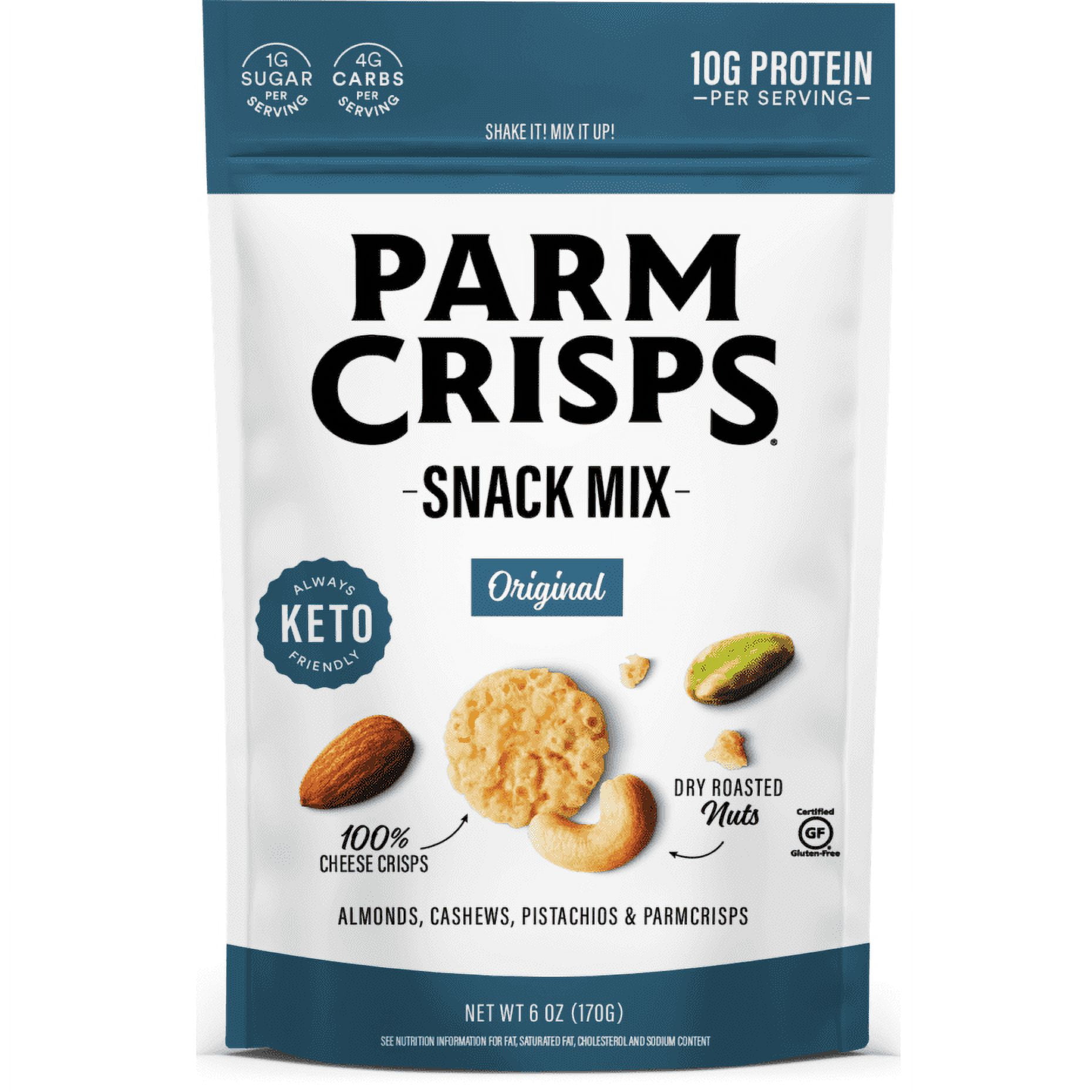 (Price/Case)Parm Crisps - Snack Mx Original Parm Crisp - Case of 12-6 ...