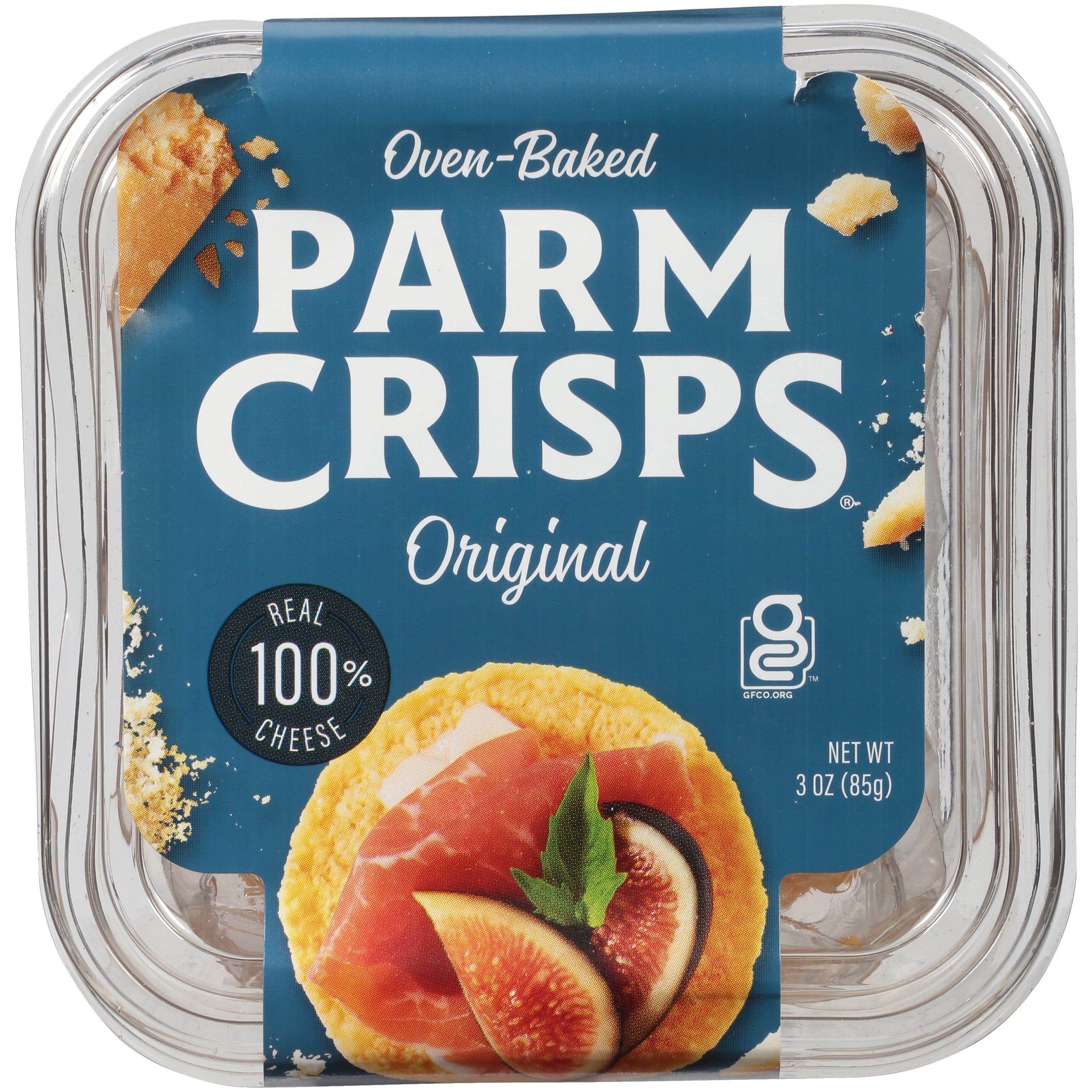 ParmCrisps Original Artisan-Crafted, Oven-Baked Parmesan Cheese Crisps ...