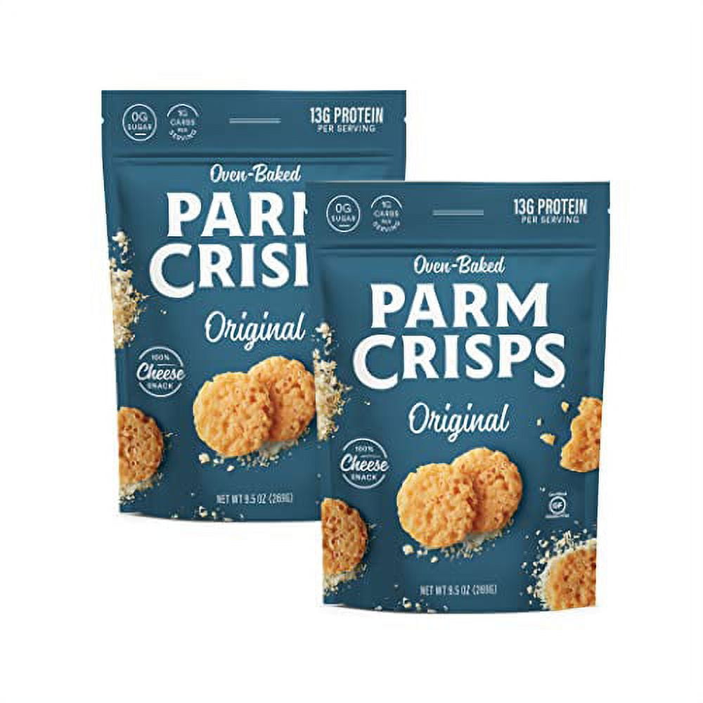 ParmCrisps â€“ Party Size Original Cheese Parm Crisps, Made Simply with ...