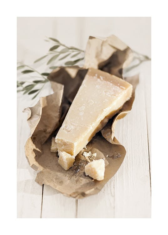 Parmesan Cheese Print Wall Art, Modern Wall Decor For Living Room ...