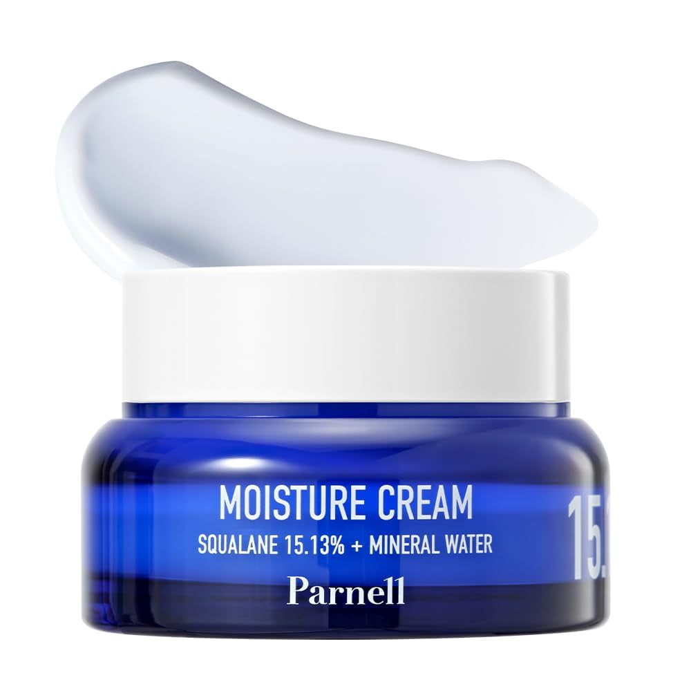 Parnell Squalane 15.13% | 50ml / 1.69 fl.oz. | Mineral Water Moisture Cream, hydrating cream for ...