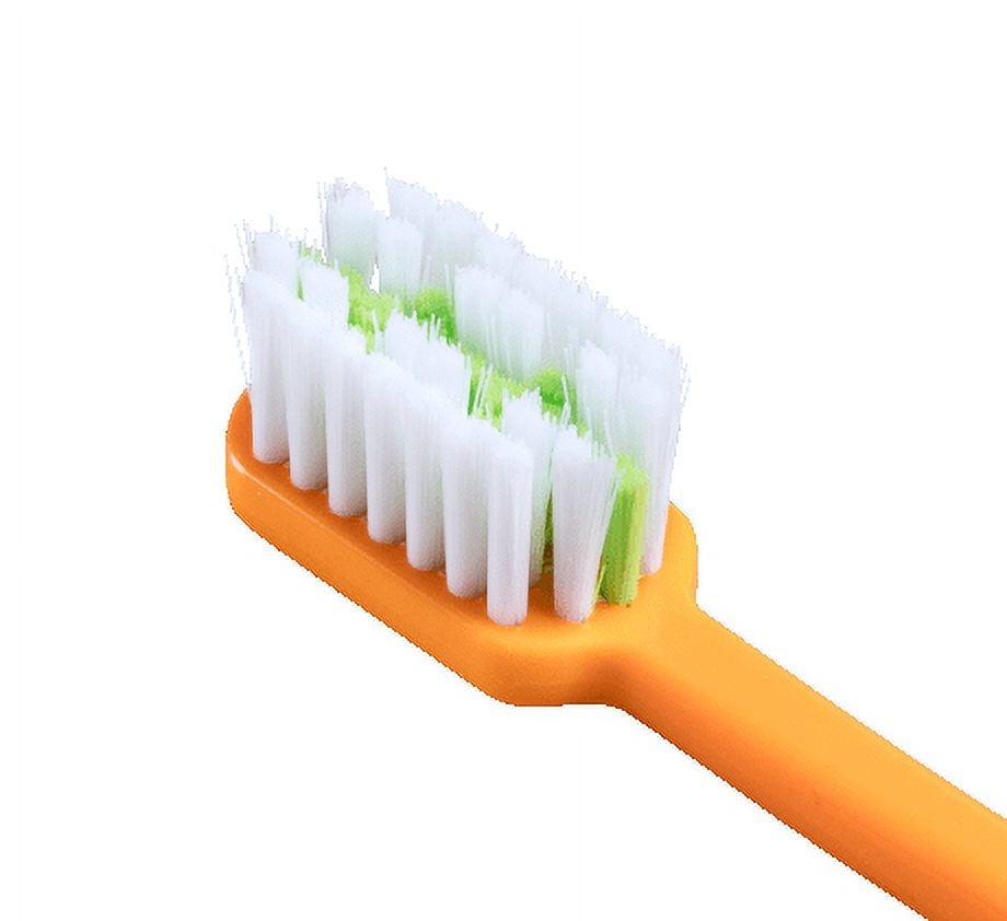 Paro Ortho Toothbrush with V-Shape Cross Section Head and Replaceable ...