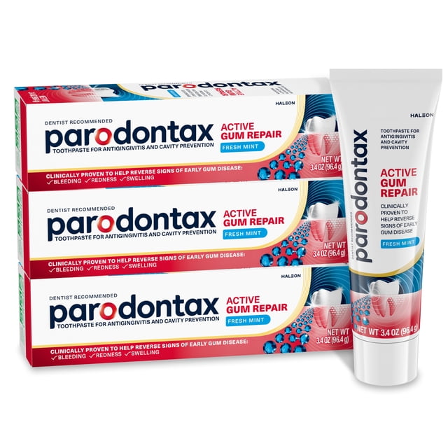 Parodontax Gum Repair 3.4oz - Natural gel for pharmacies - Walmart ...