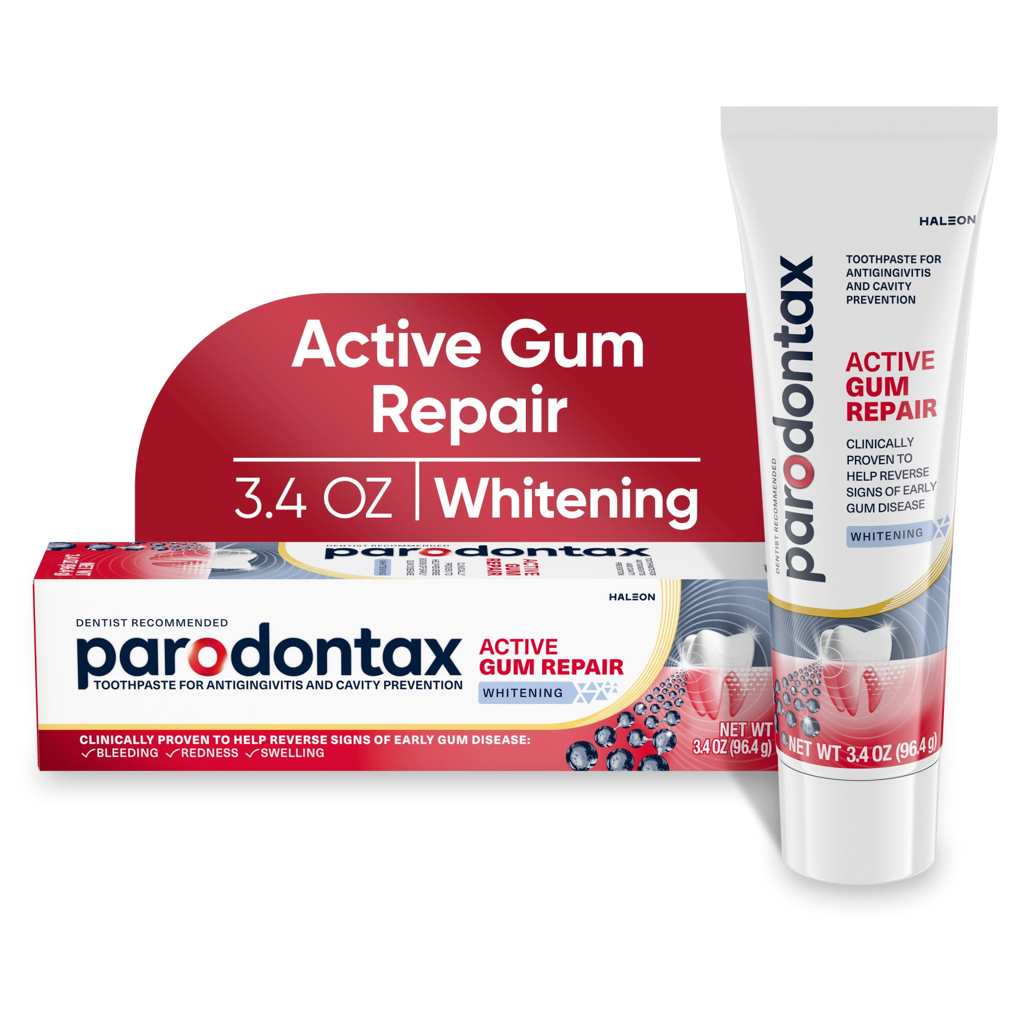 Parodontax Active Gum Repair - Dental Whitening Paste with Anti ...