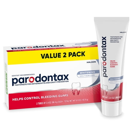 parodontax Active Gum Repair Whitening Toothpaste, Bleeding Gums ...