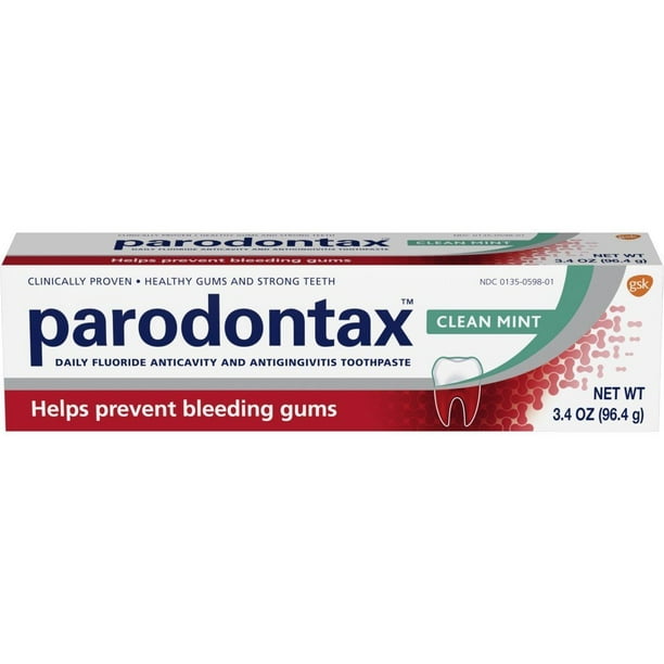 Parodontax Toothpaste for Bleeding Gums, Gingivitis Treatment and ...
