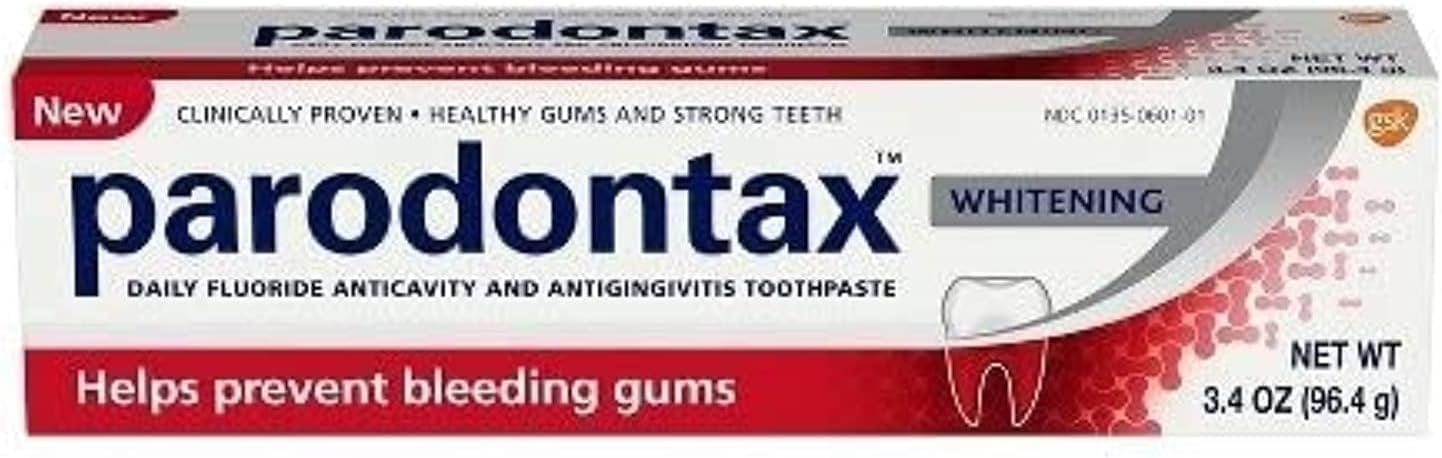 Parodontax Whitening Toothpaste, 3.4 oz. Per Tube 7 Pack - Walmart.com