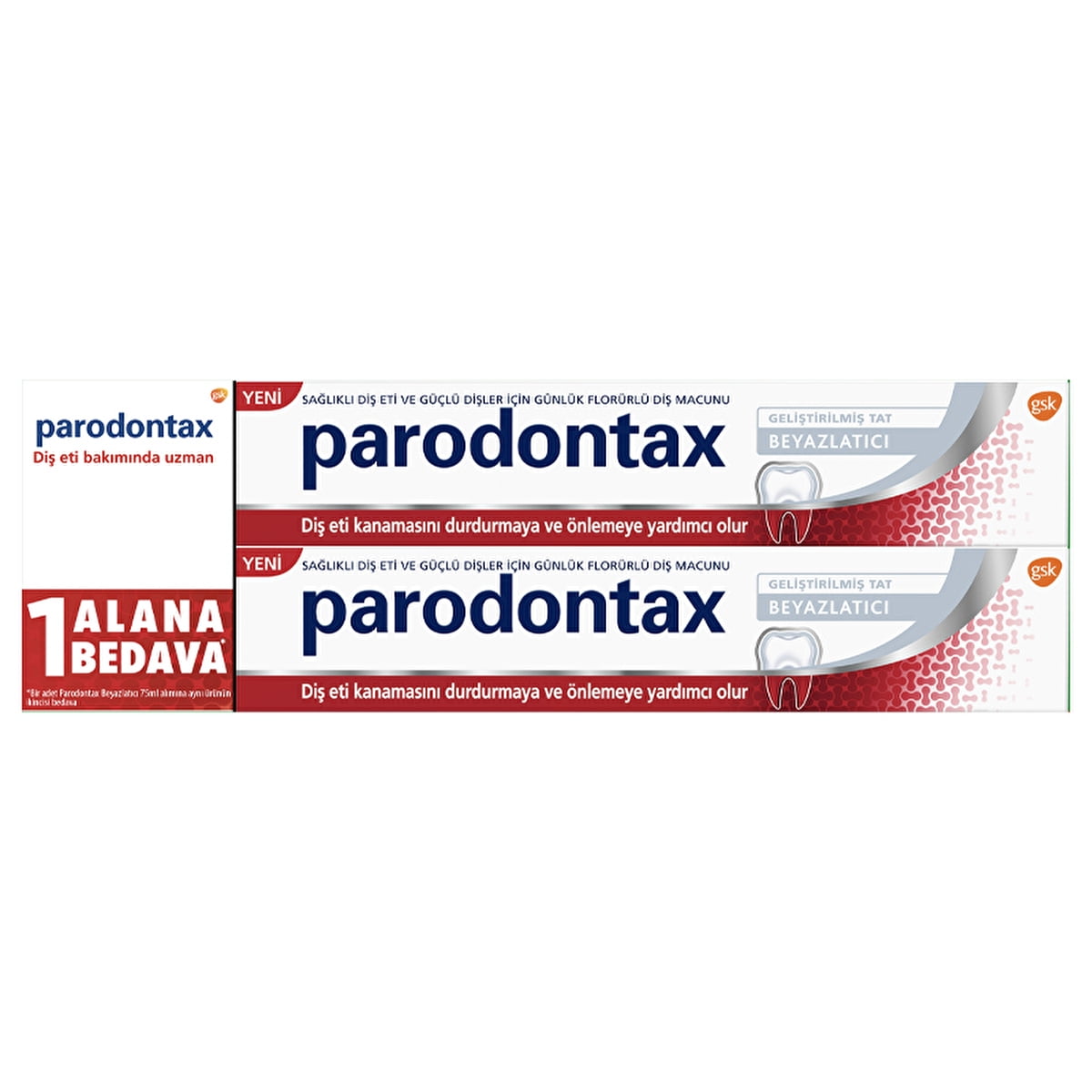 Parodontax Whitening Toothpaste 75 ml x 2 packs - Walmart.com