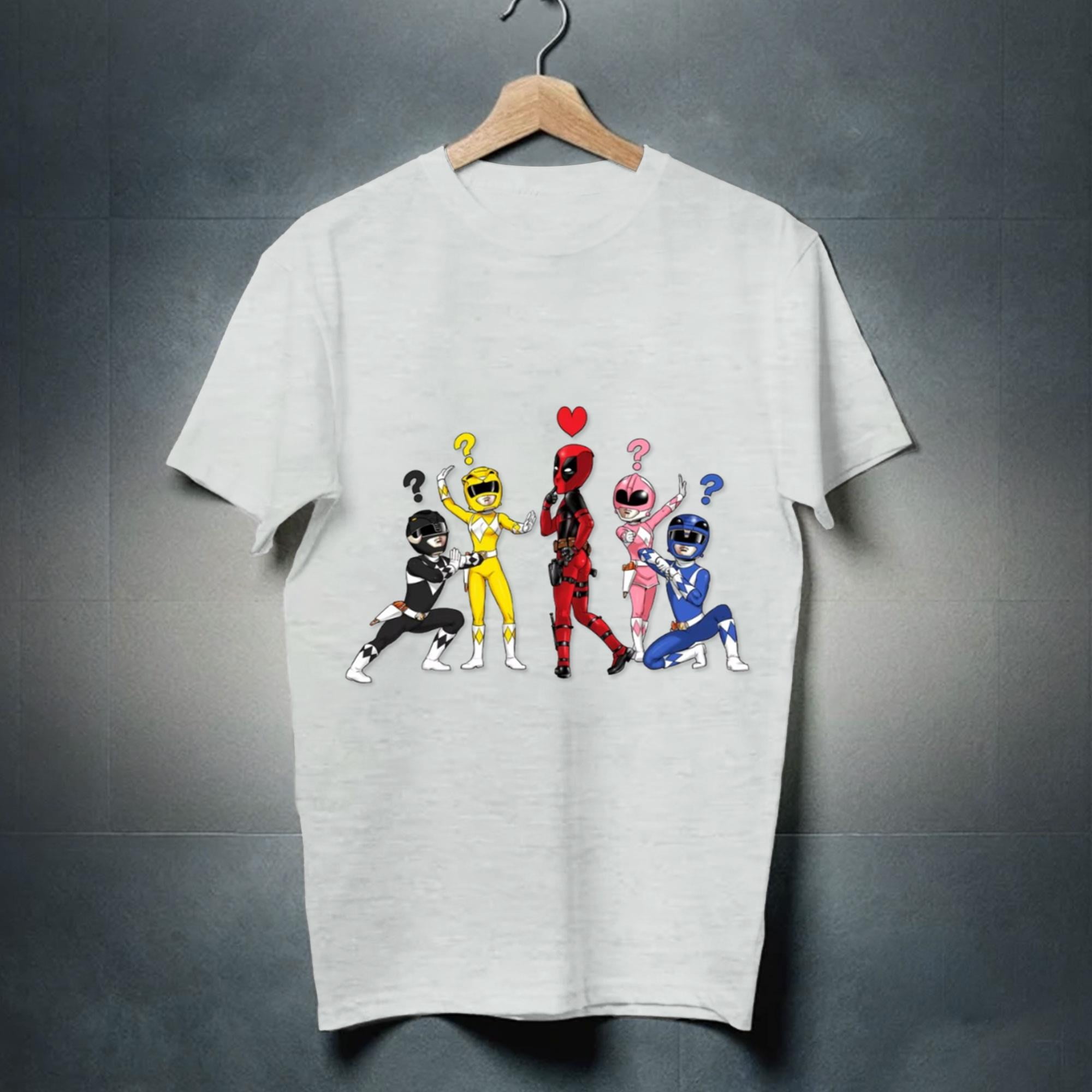 Parody of, Deadpool T-shirt, Deadpool, X Power, Rangers T-shirt ...