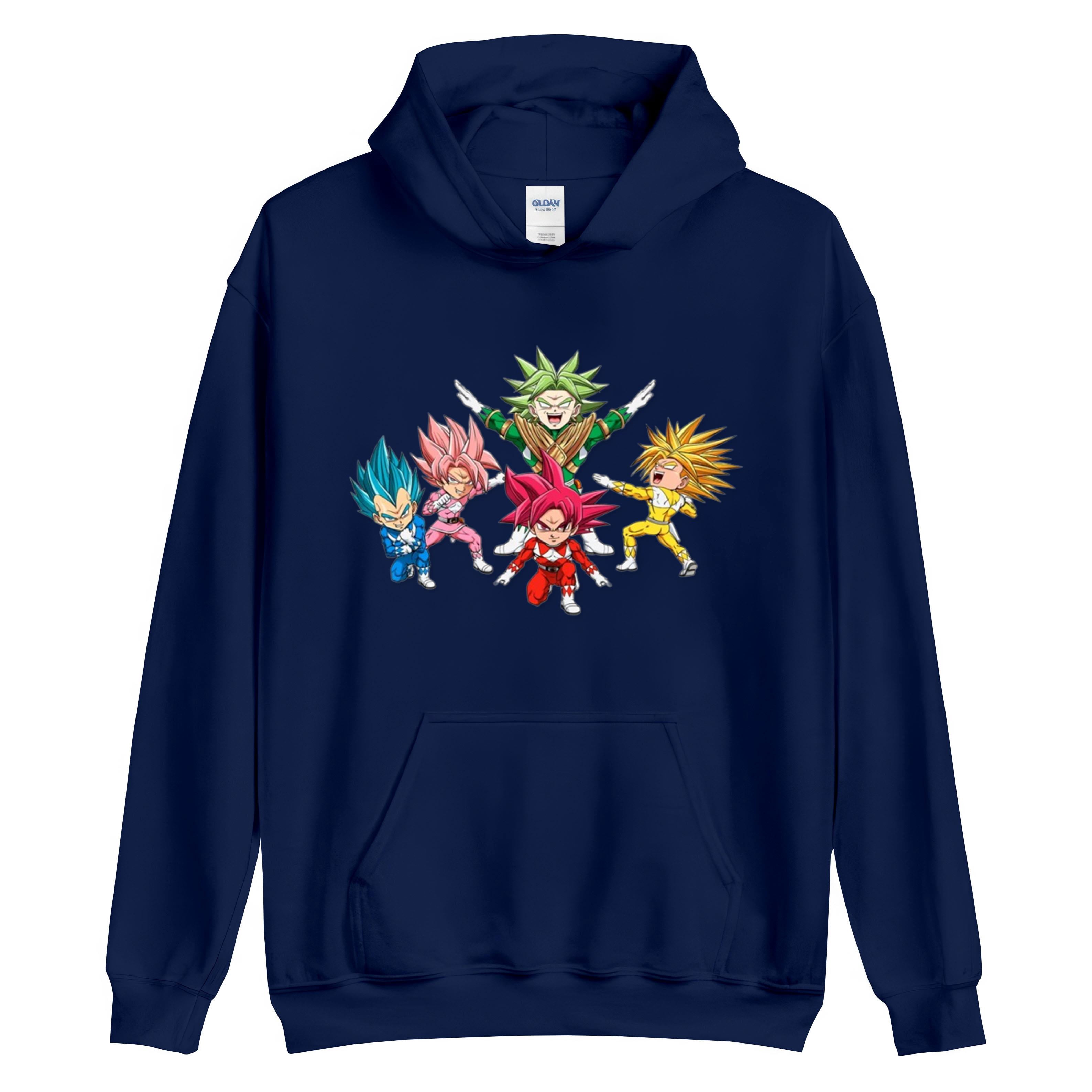 Parody of Dragon Ball Super Hoodie Son Goku Vegeta Broly Black Goku ...