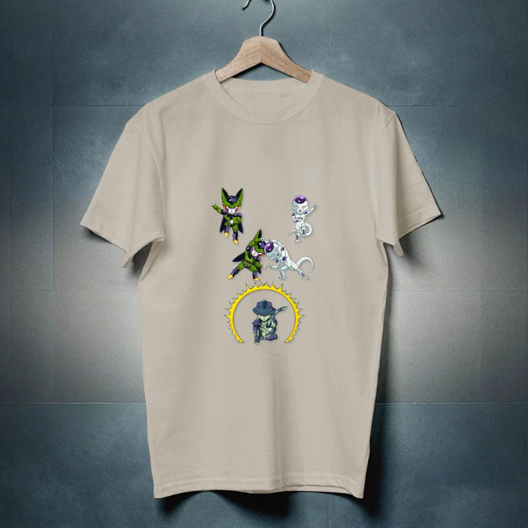Parody of, Dragon Ball, Super T-shirt, Cell, Frieza, and Meruem, T ...