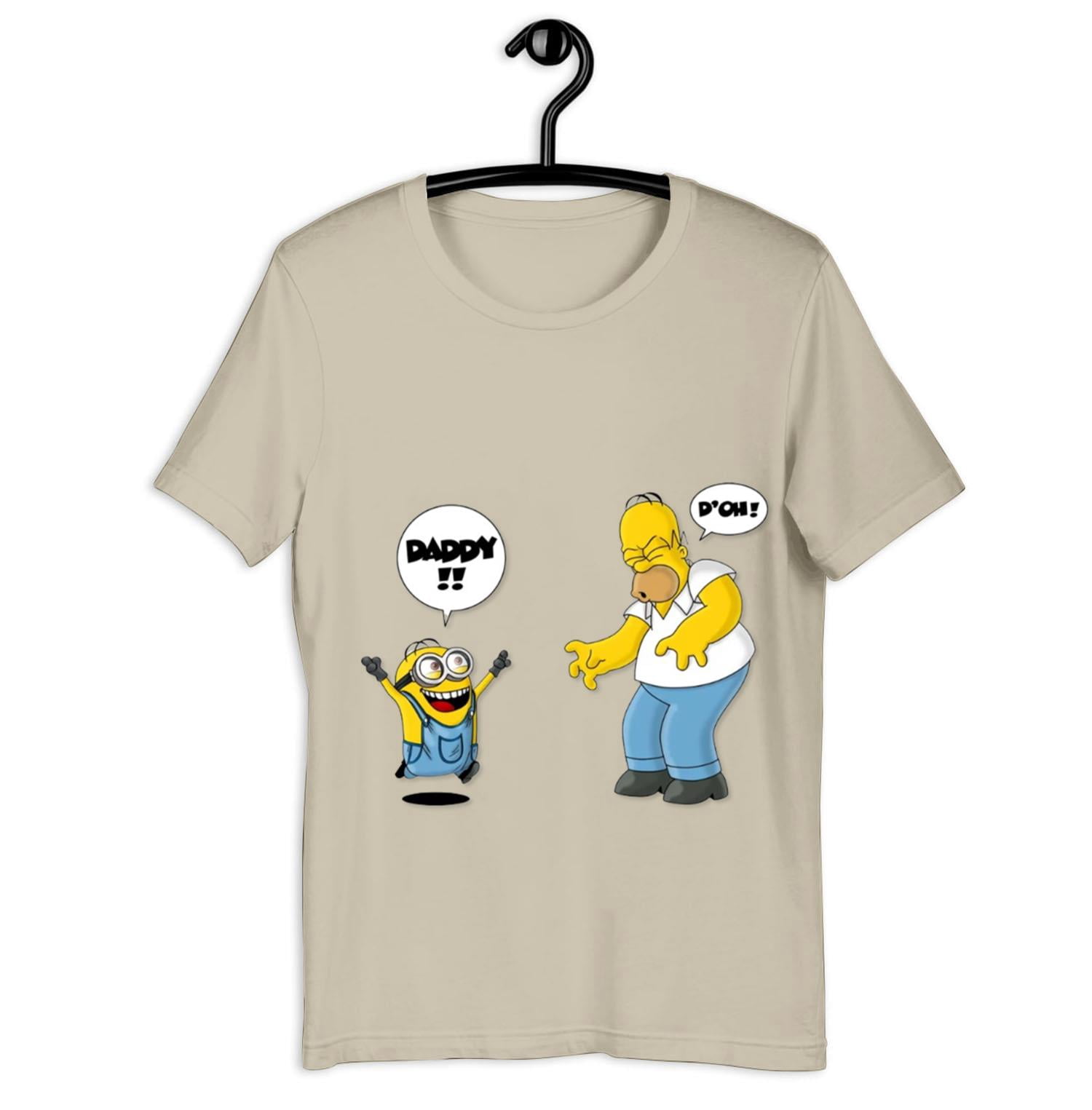 Parody of Minions - Homer Simpson and the Minions T-shirt Minions ...